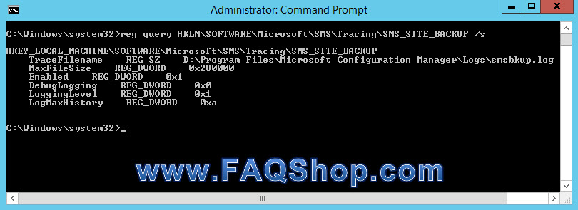 How Can I See The Logging Settings For A Specific Sccm Component